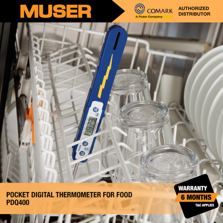 Comark PDQ400 Waterproof Pocket Digital Thermometer | -20°C to +200°C