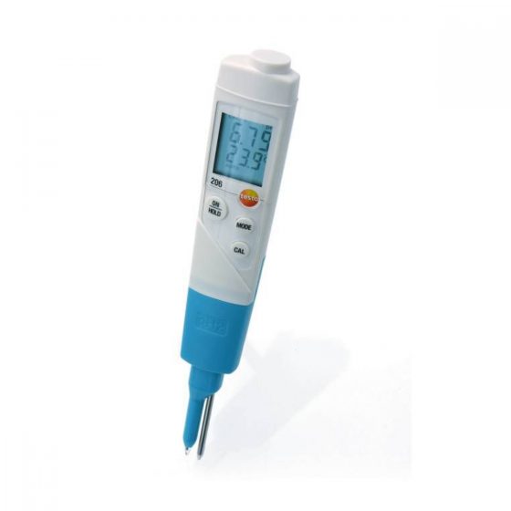 Home > Testo > pH Meter > testo 206-pH2 | pH/Temperature Measuring ...